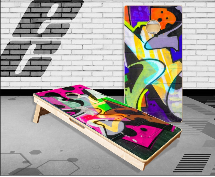 Graffiti Drip Cornhole Boards – Elite Choice Graphics