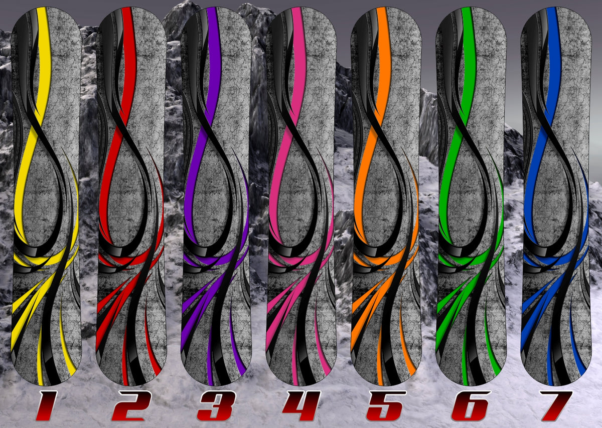 Assasin Snowboard Vinyl Wrap Graphic Decal Sticker – Elite Choice Graphics