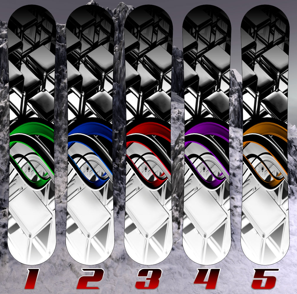 Bionic Snowboard Vinyl Wrap Graphic Decal Sticker – Elite Choice Graphics