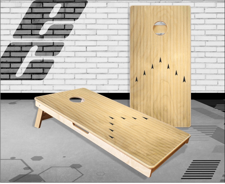 Bowling Lane Cornhole Boards – Elite Choice Graphics