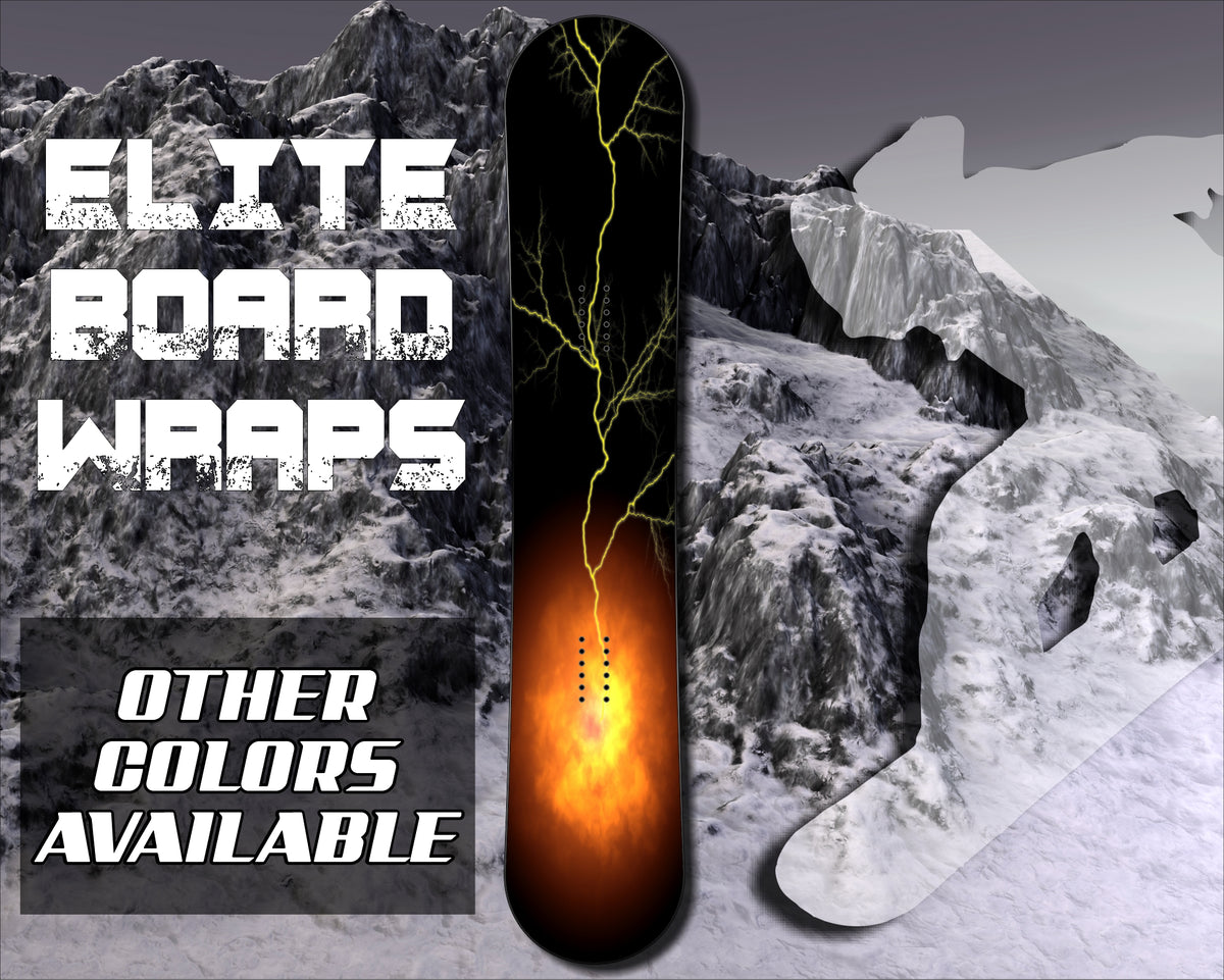 Fireball Snowboard Vinyl Wrap Graphic Decal Sticker – Elite Choice Graphics