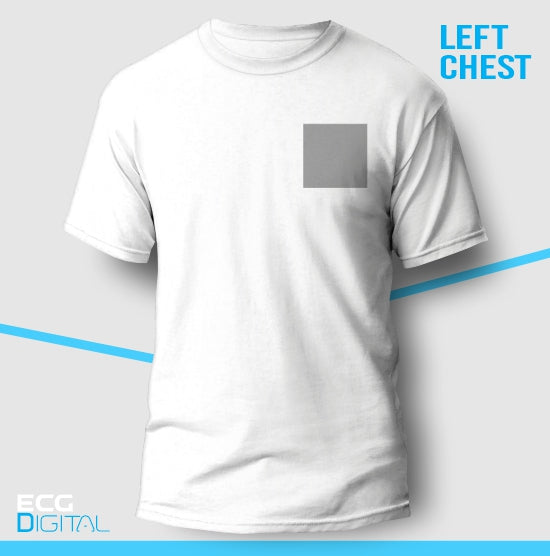 Front Left Chest Print – Elite Choice Graphics