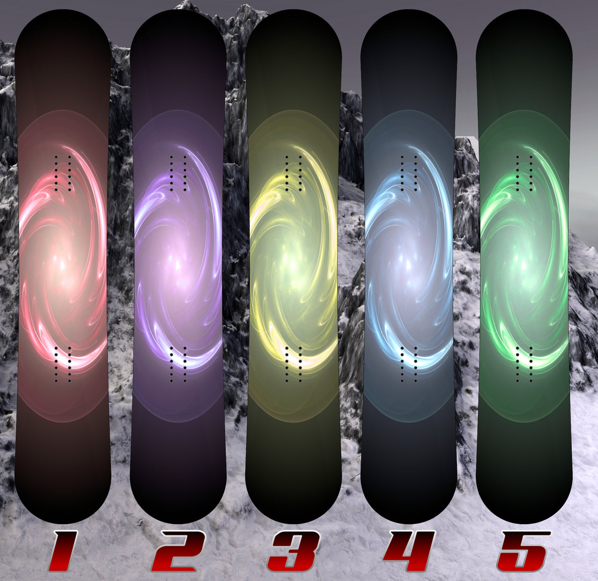 Orb 1 Snowboard Vinyl Wrap Graphic Decal Sticker – Elite Choice Graphics