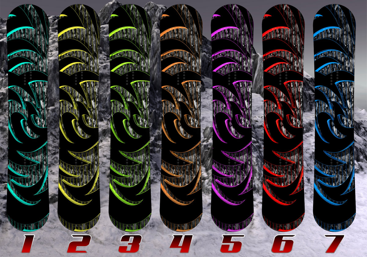 Paradox Snowboard Vinyl Wrap Graphic Decal Sticker – Elite Choice Graphics