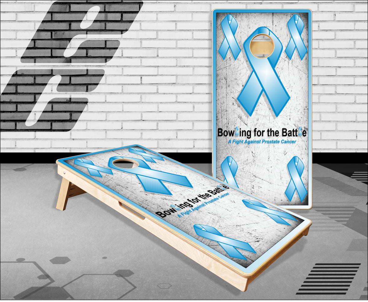 Prostate Cancer Cornhole Boards – Elite Choice Graphics