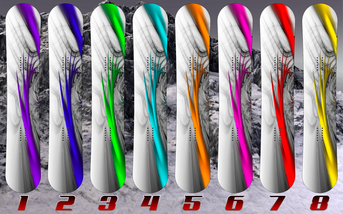 Spin Cycle Snowboard Vinyl Wrap Graphic Decal Sticker – Elite Choice ...