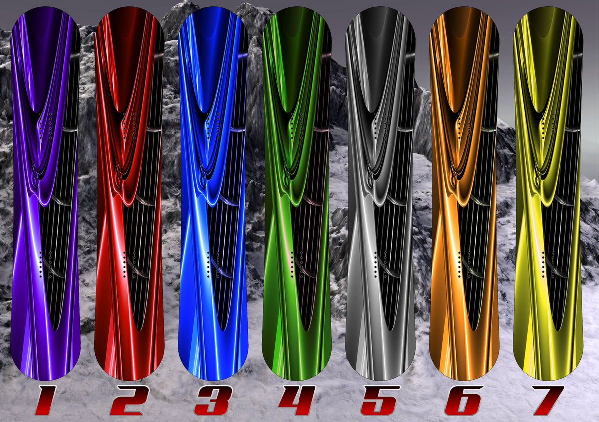 Turbine Snowboard Vinyl Wrap Graphic Decal Sticker – Elite Choice Graphics